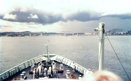 Around the World aboard SS Southern Cross, 8 Sep 1965 - 25 Nov 1965 ...